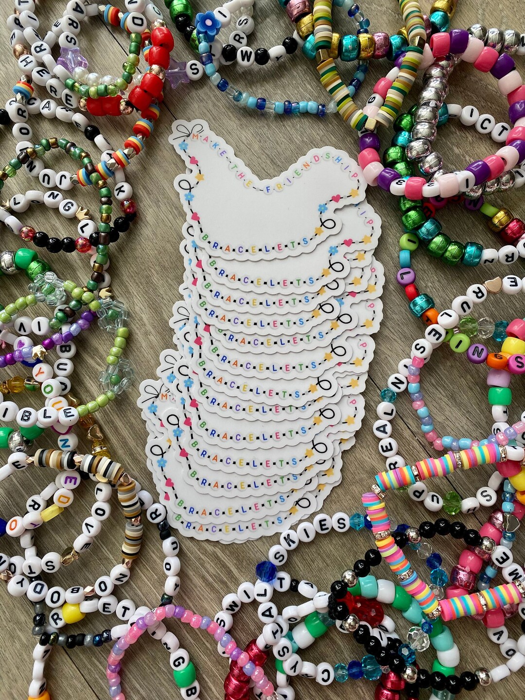 Make the Friendship Bracelets Sticker - Etsy