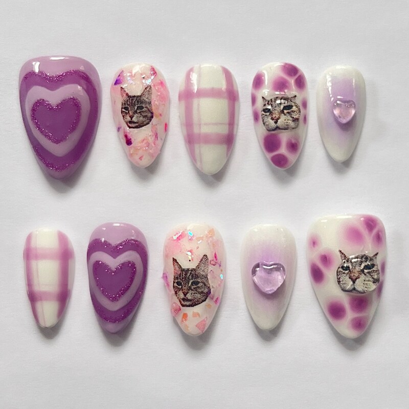 Dog Nail Decal - Etsy