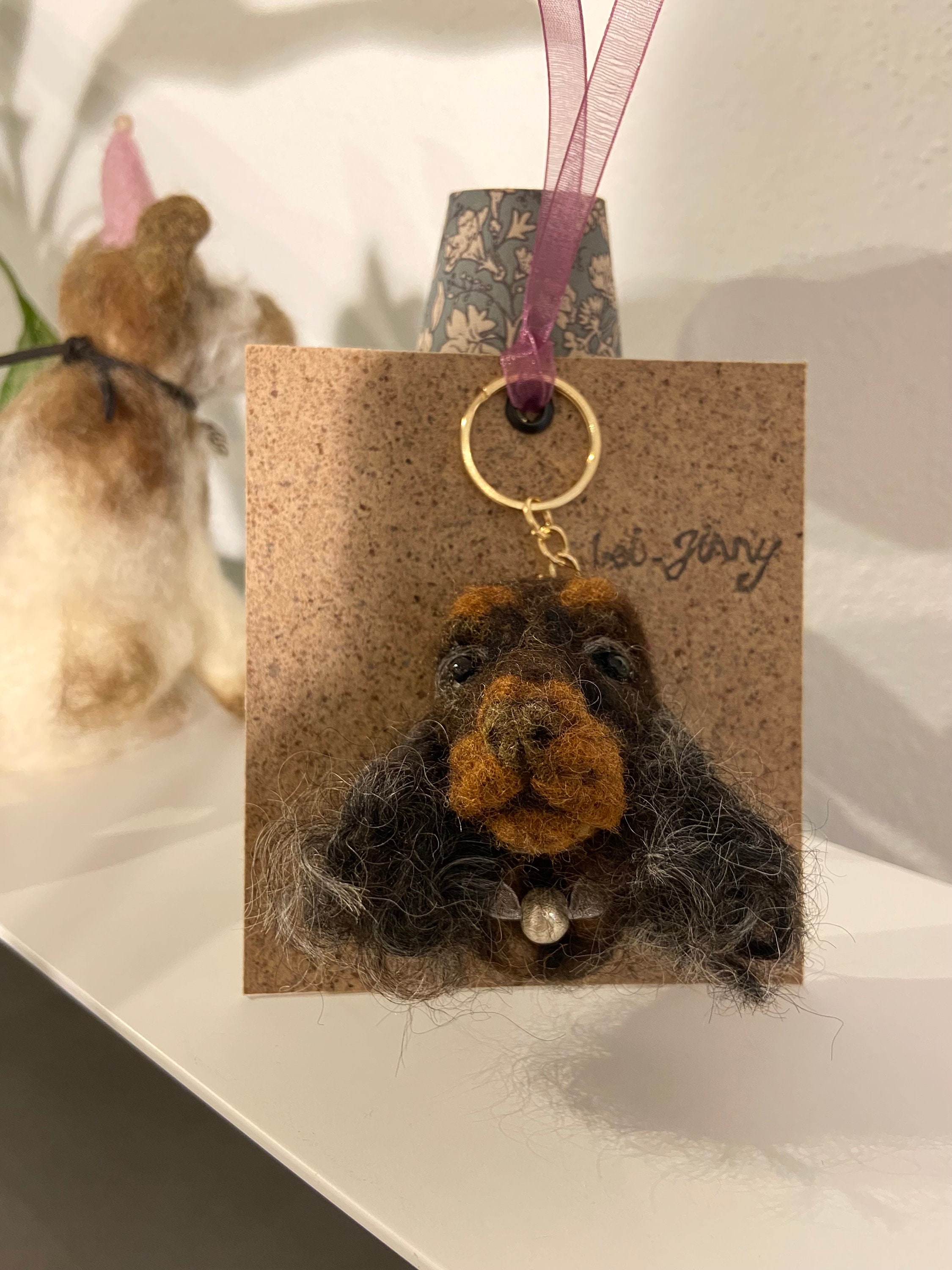 Custom Felt Pet Portrait, Needle Felt Pets, Felt Dog, Felt Cat, Pet ...