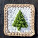 Christmas Tree Afghan: Crochet Pattern, Holiday Winter Blanket, Vintage ...