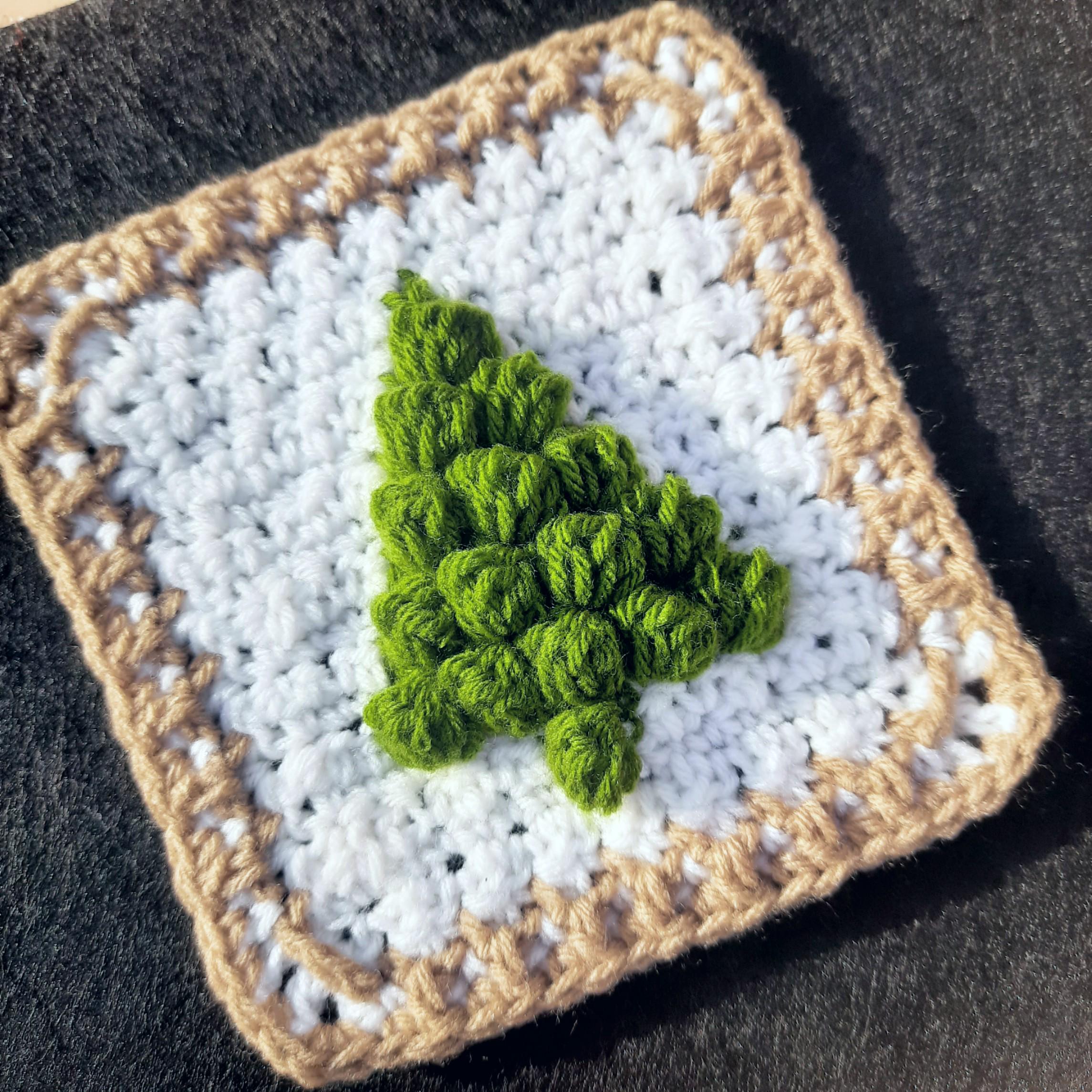 Christmas Tree Afghan: Crochet Pattern, Holiday Winter Blanket, Vintage ...