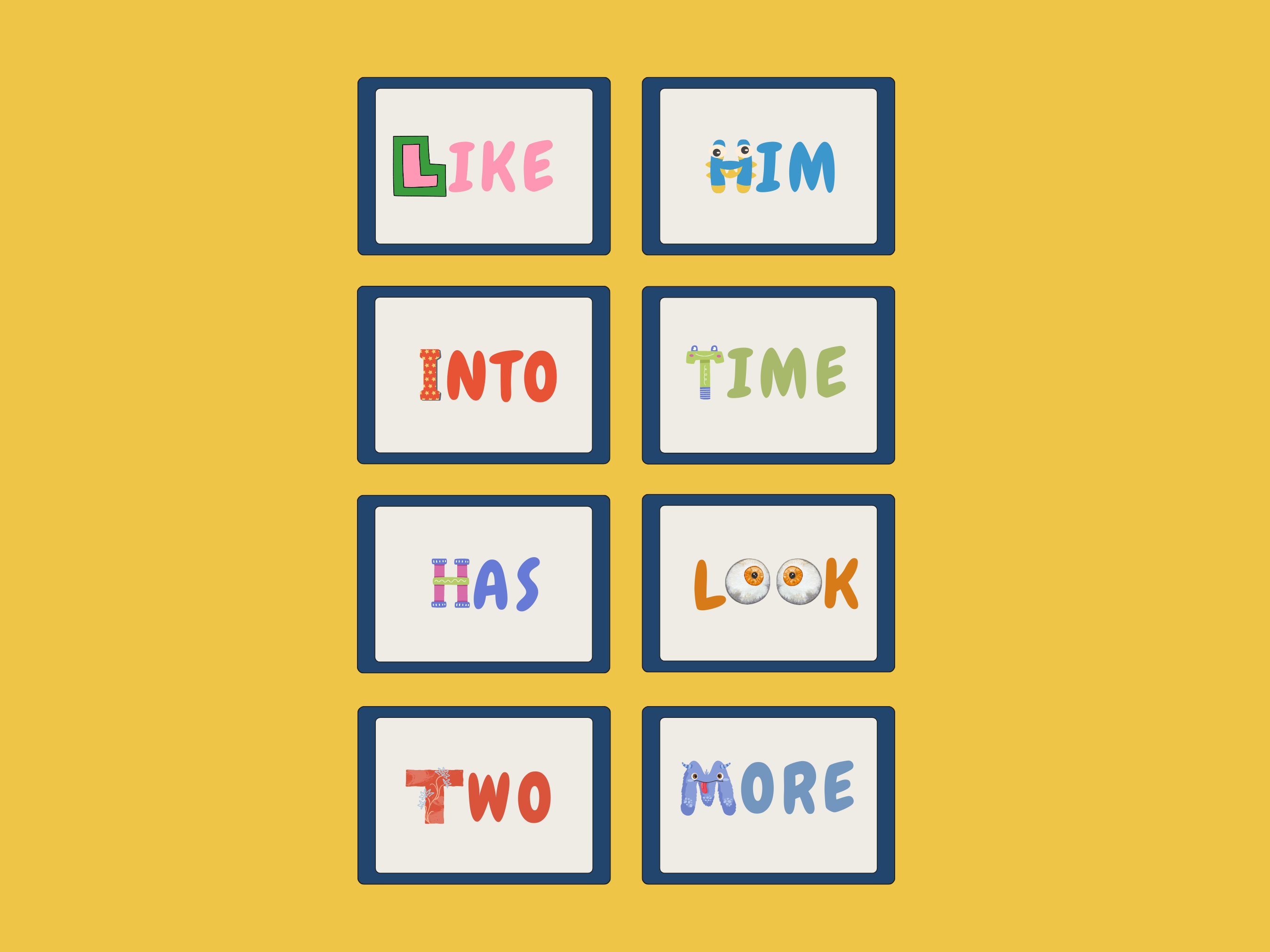 Digital Sight Words Fry's First 1-100 List Printable - Etsy