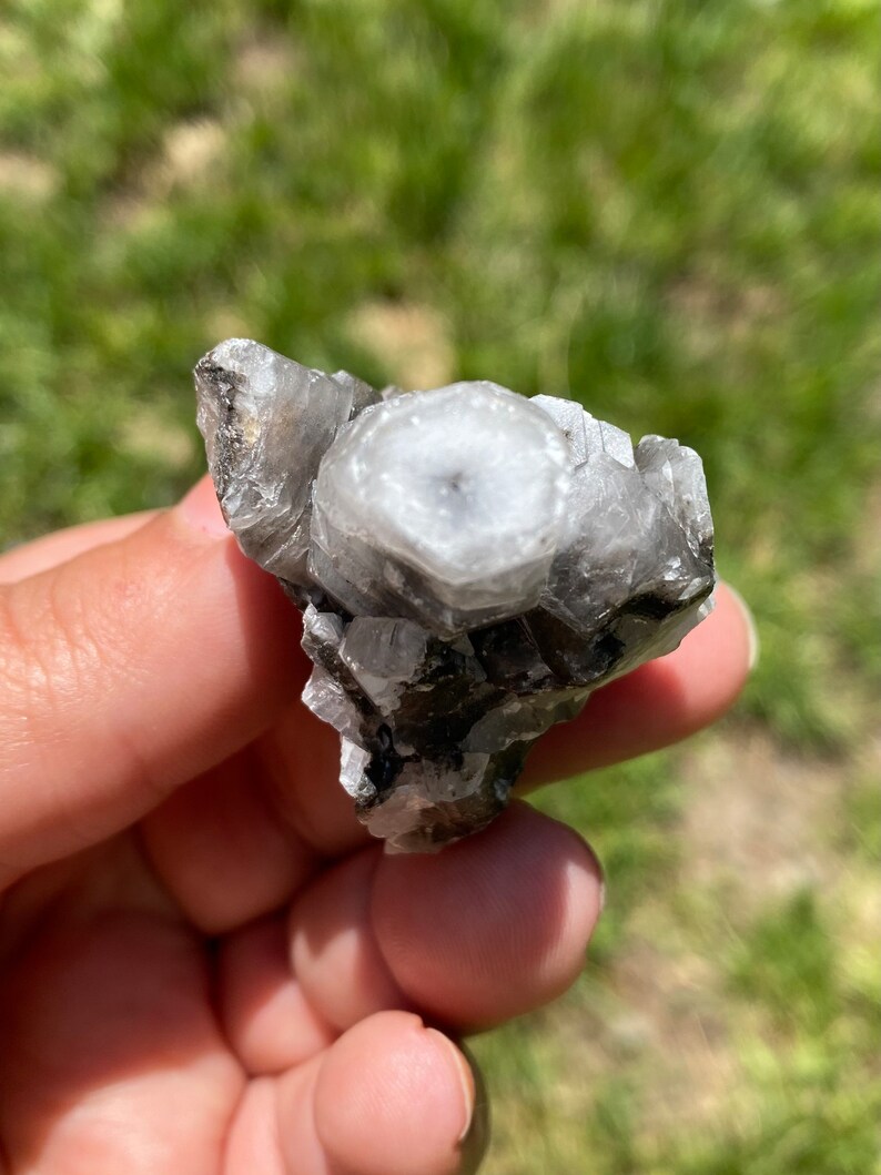 Raw Hexagonal | Columnar Calcite Crystal Cluster - Etsy