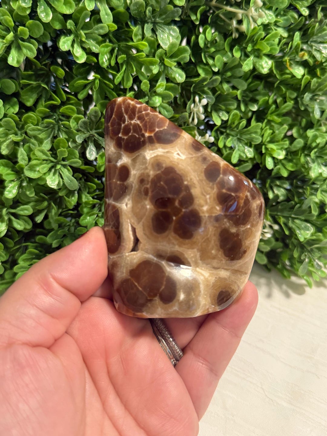 Chocolate Calcite Free Form | Chocolate Calcite Carving | Chocolate ...