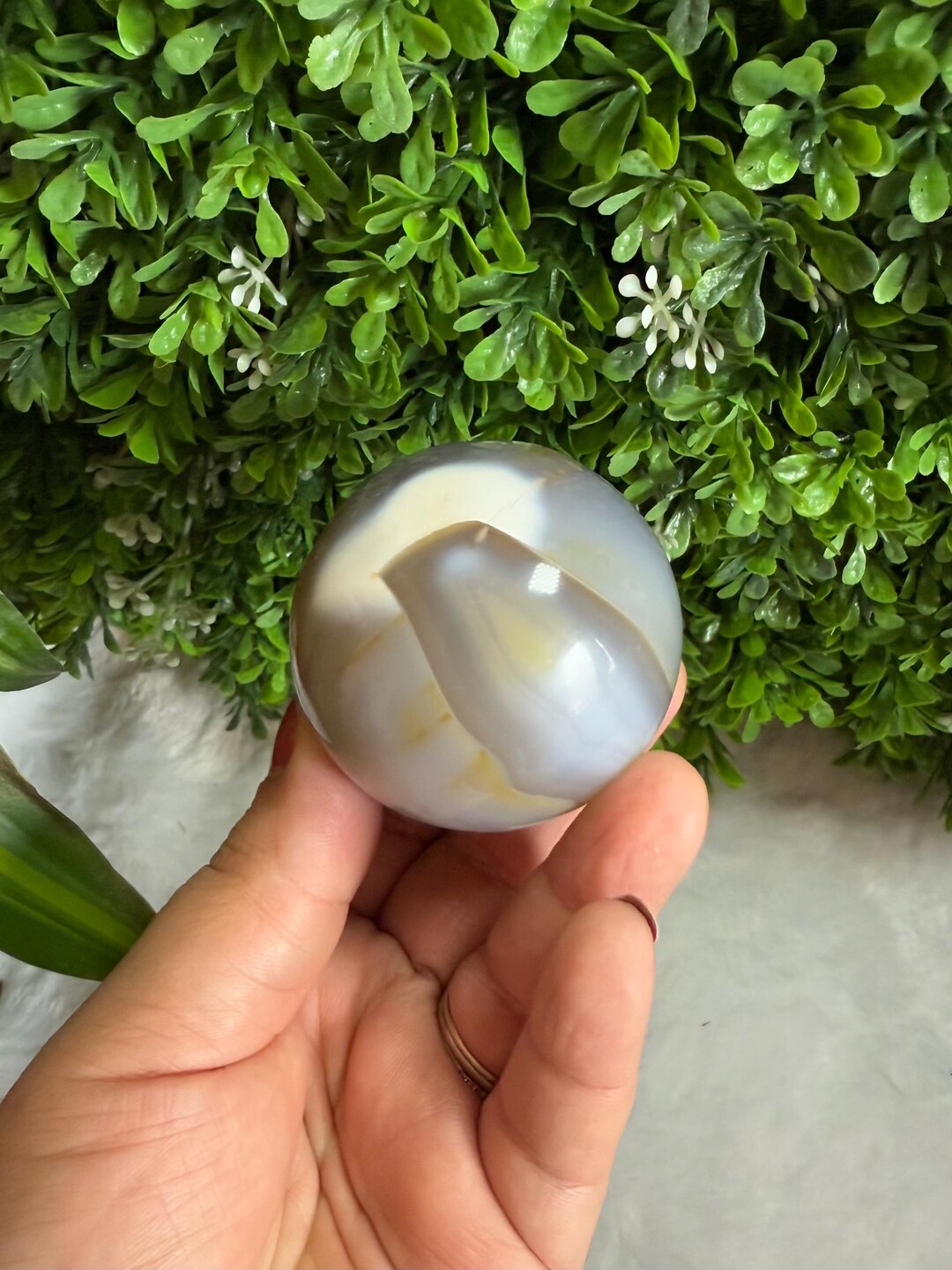 Orca Agate Sphere | Orca Agate Crystal Sphere - Etsy