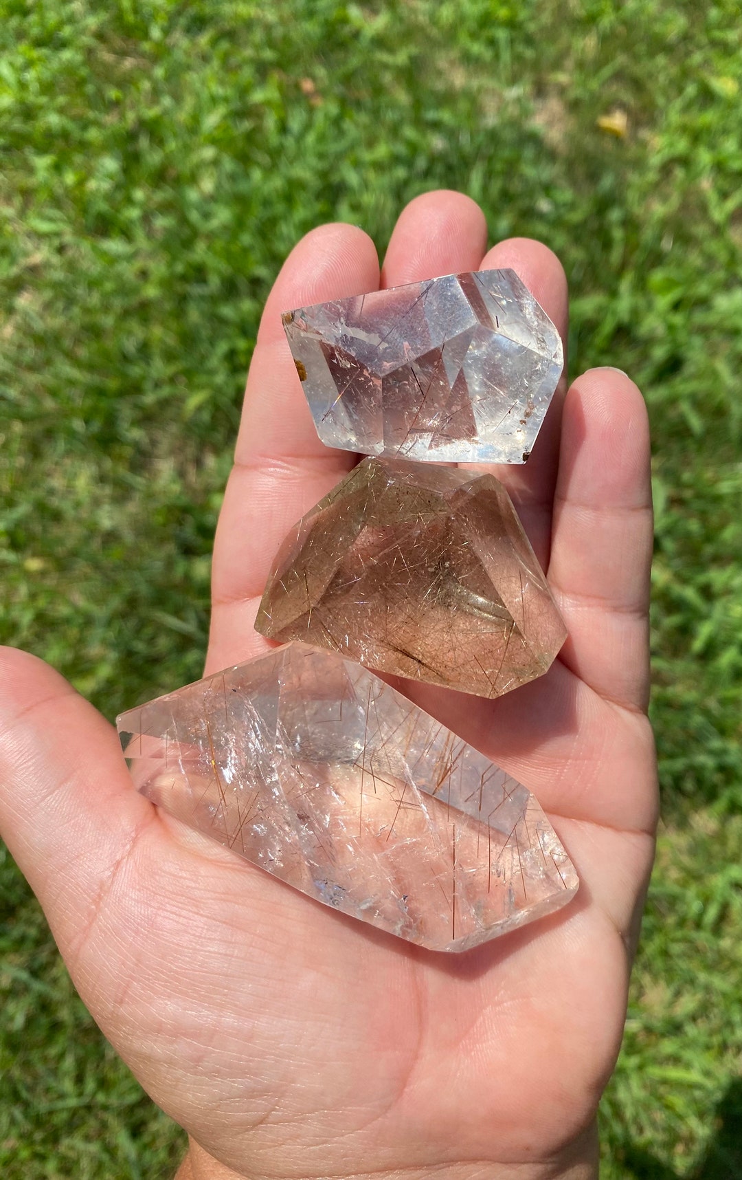 Copper Rutile Free Forms - Etsy