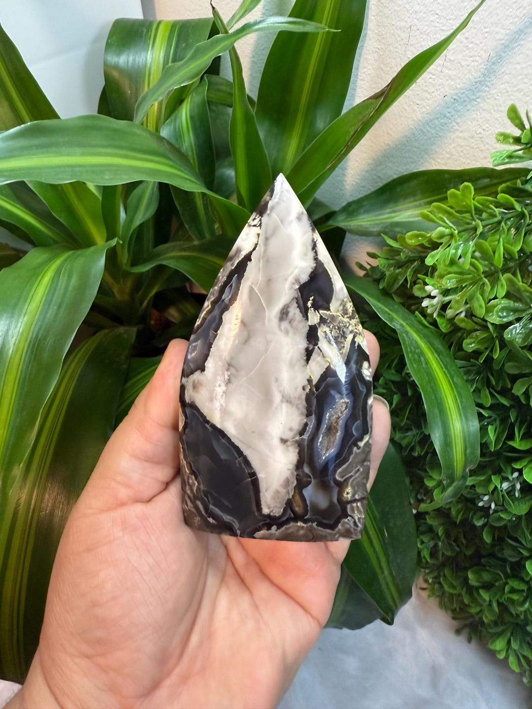 Volcano Agate Flame | UV Reactive Volcano Agate Flame | Volcano Agate ...