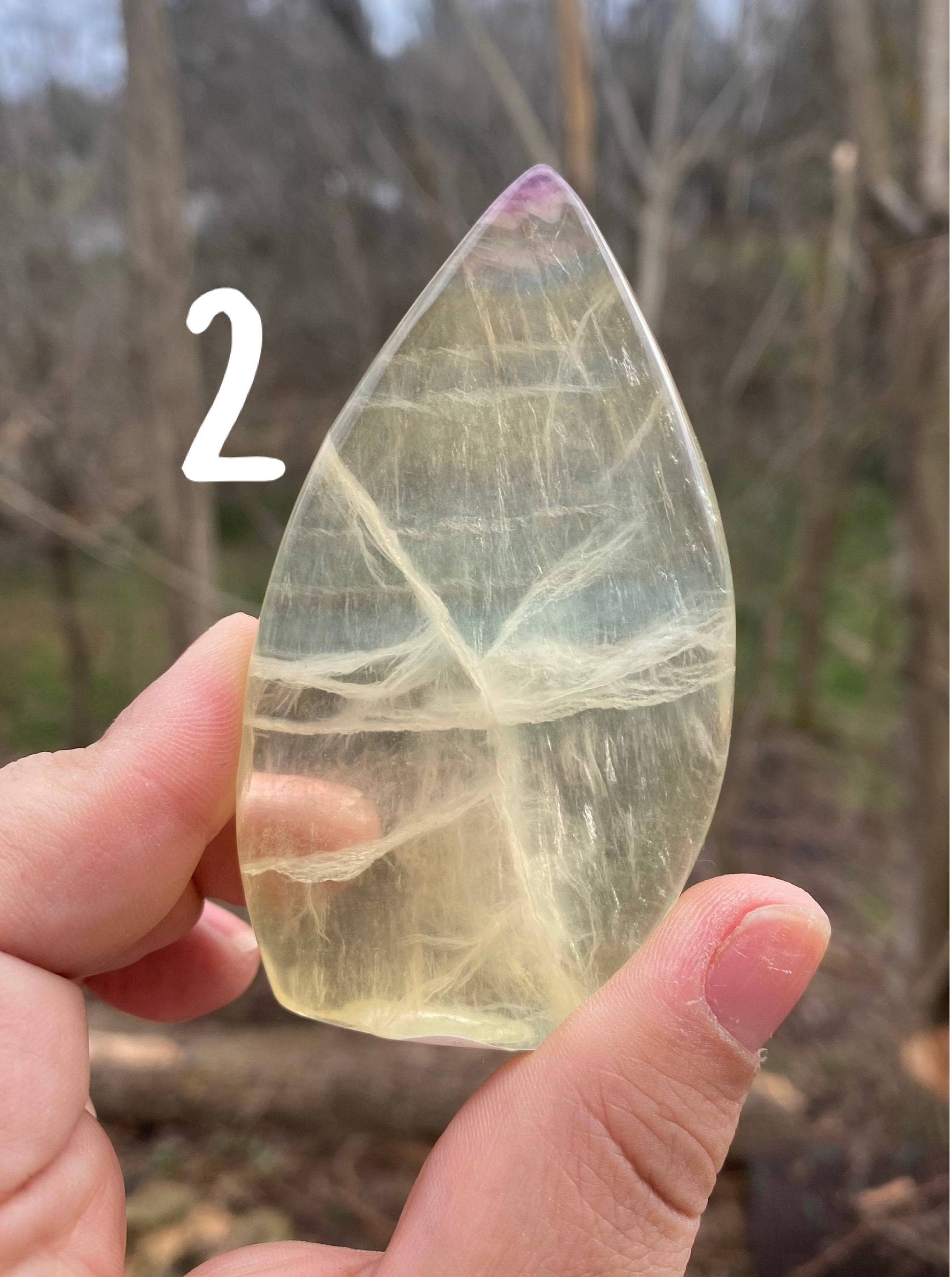 Yellow Green Candy Fluorite Free Forms - Etsy