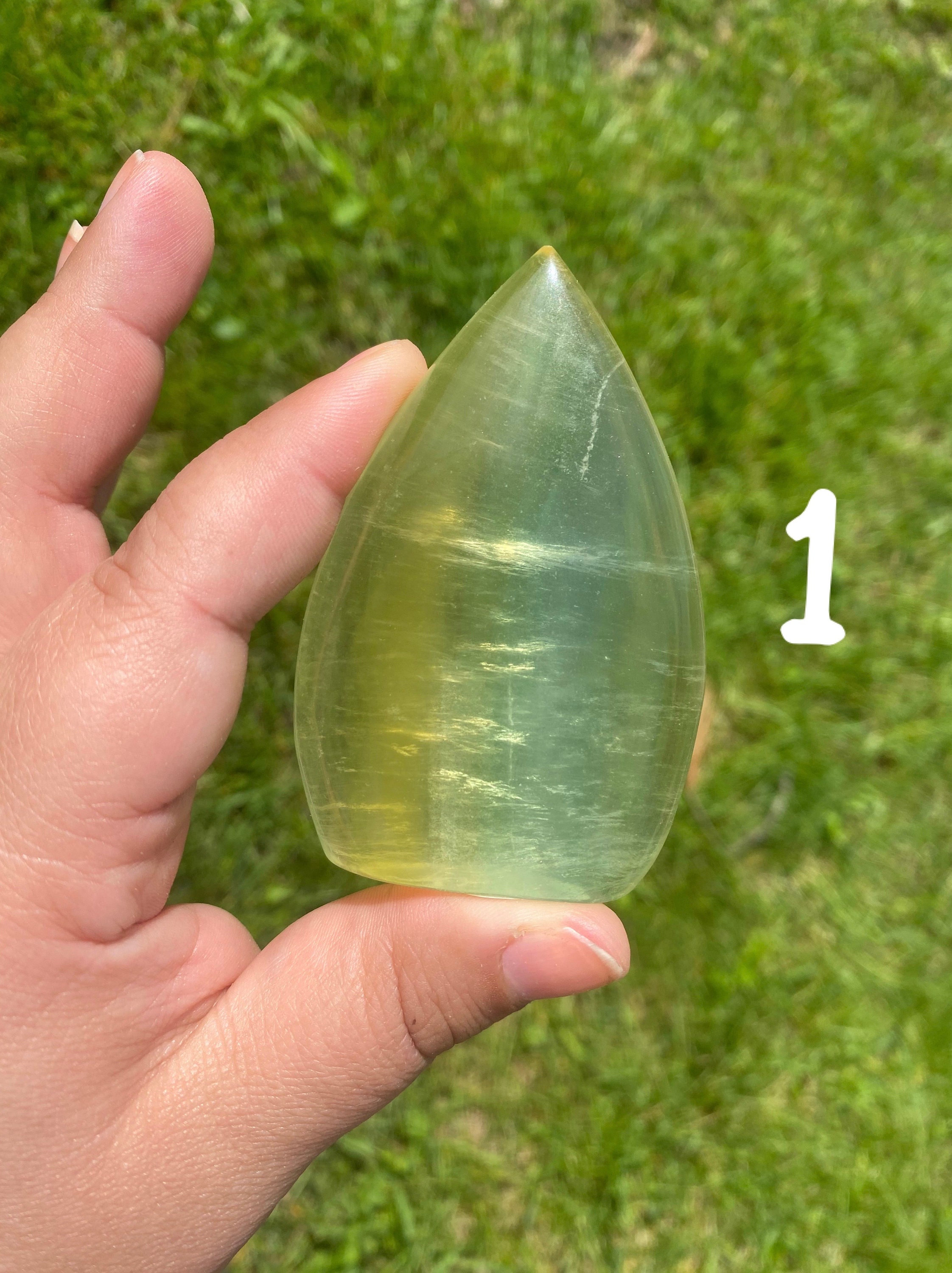 Yellow | Green Candy Fluorite Free Forms - Etsy