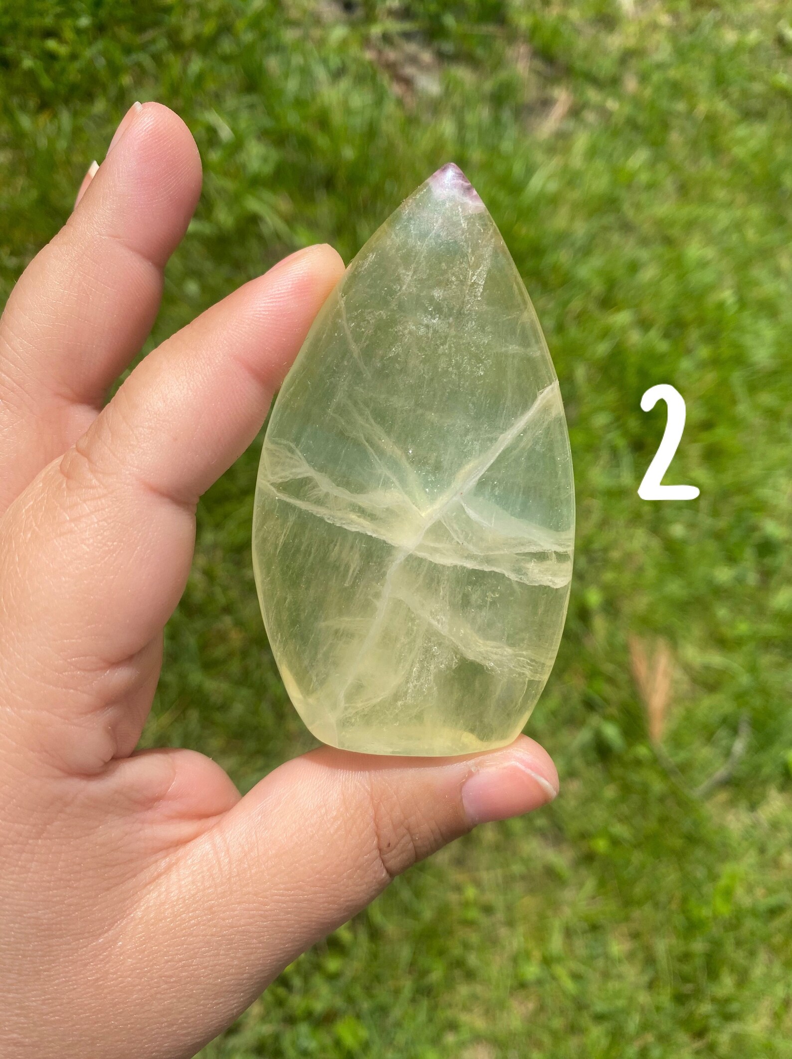 Yellow | Green Candy Fluorite Free Forms - Etsy