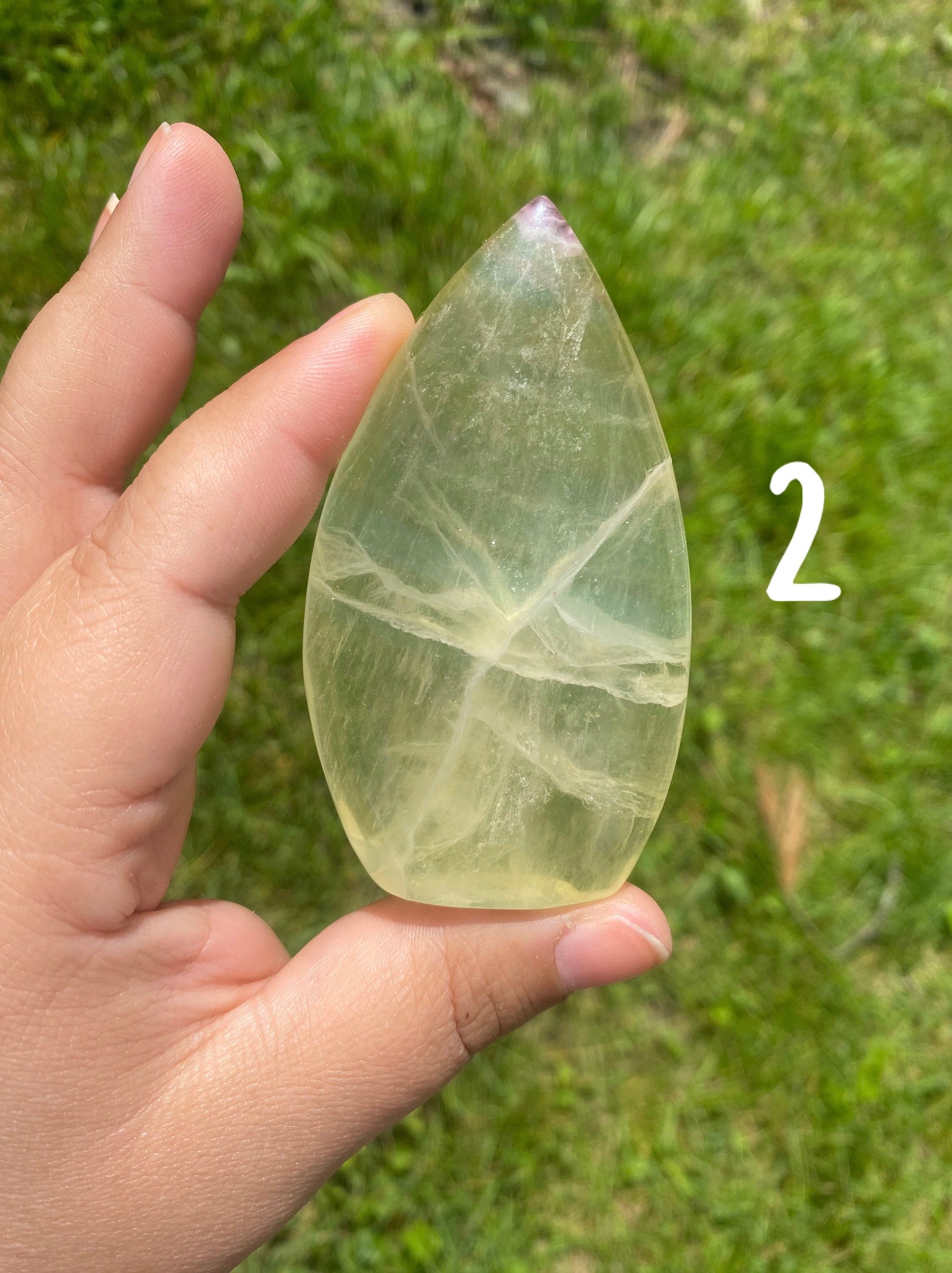 Yellow | Green Candy Fluorite Free Forms - Etsy