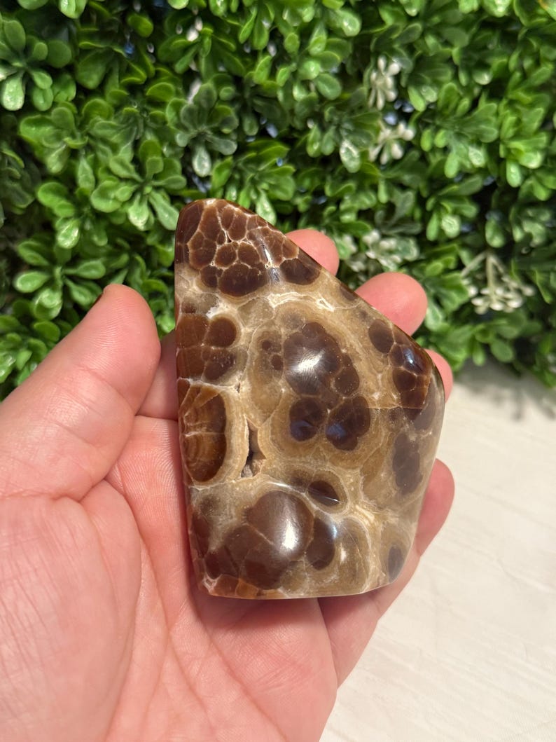 Chocolate Calcite Free Form | Chocolate Calcite Carving | Chocolate ...