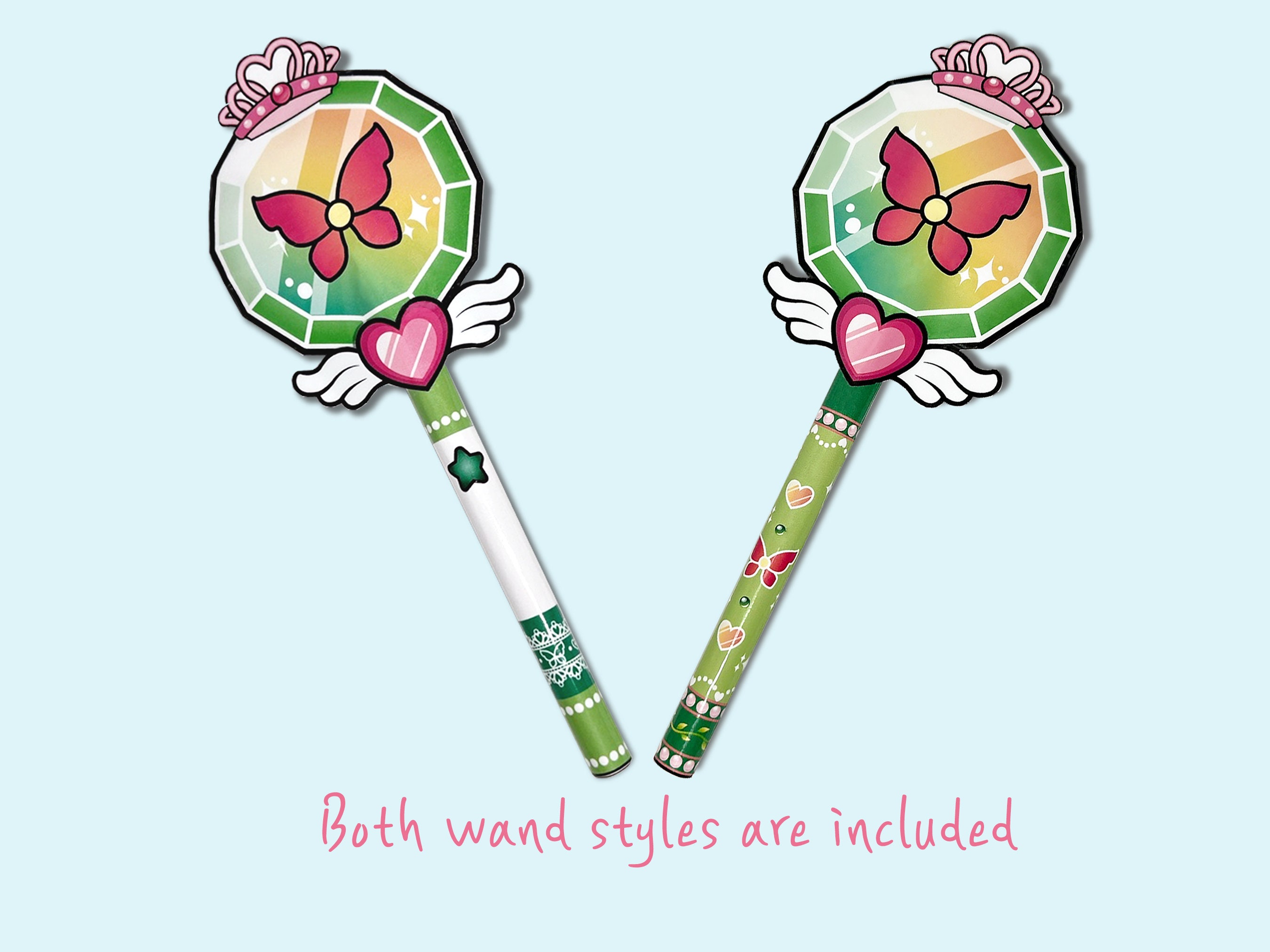 Printable Crwons and Wands, Paper Magic Wand, Unicorn Crown, Princess ...