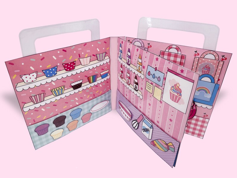 Cupcake Activities for Kids -printable Dollhouse, Pomi's DIY Cupcakes ...