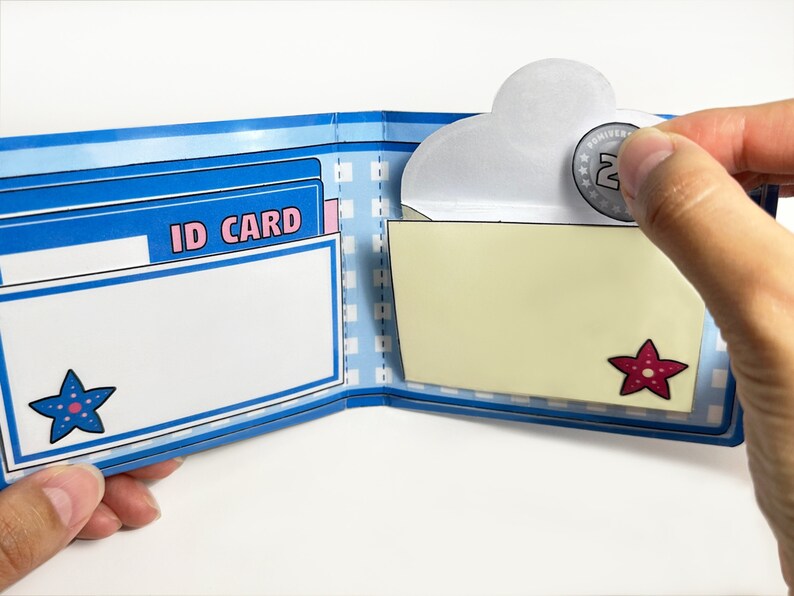 Printable Wallet and Money Real Size Wallet and Play Money - Etsy