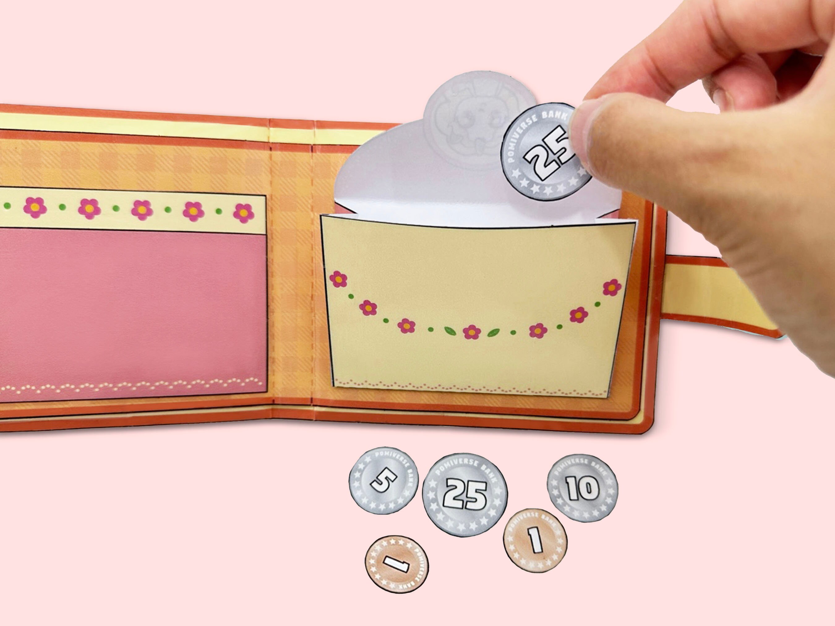 Printable Wallet and Money for Kids Real Size Play Money - Etsy