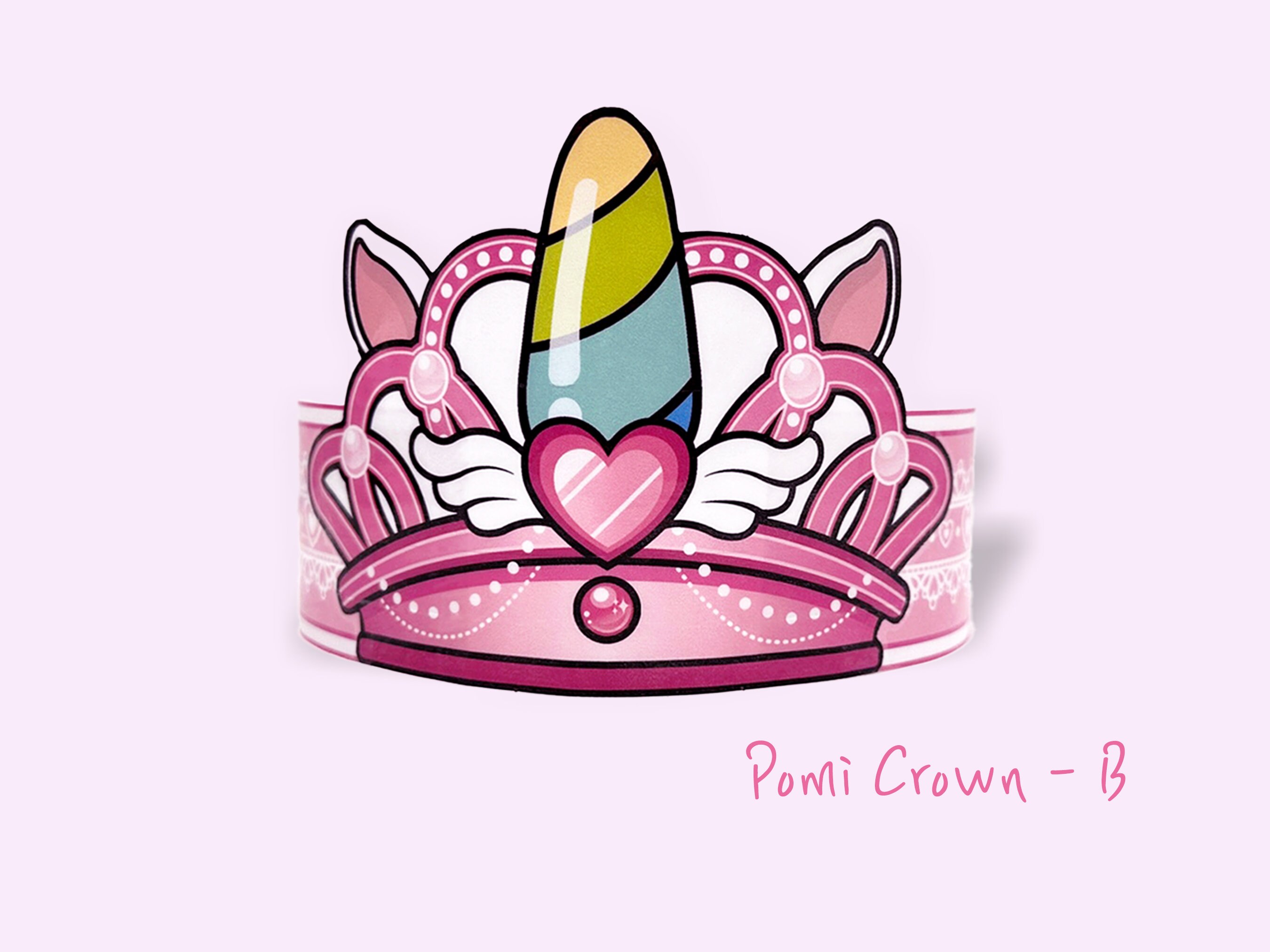 Printable Wands and Crowns, Paper Magic Wand, Unicorn Crown, Princess ...