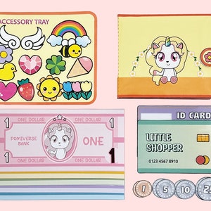 Printable Wallet and Money for Kids, Real Size, Play Money, Craft ...