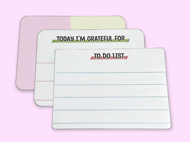 Printable White Board digital Files easy to Make White Board, Non ...