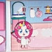 Printable Dollhouse-pomi House by POMIVERSE, Unicorn Printable, Busy ...