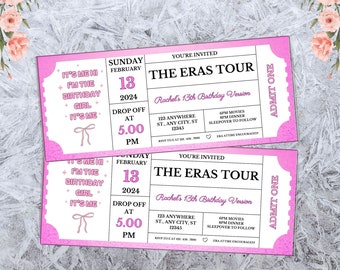 Birthday Era Invitation - Etsy