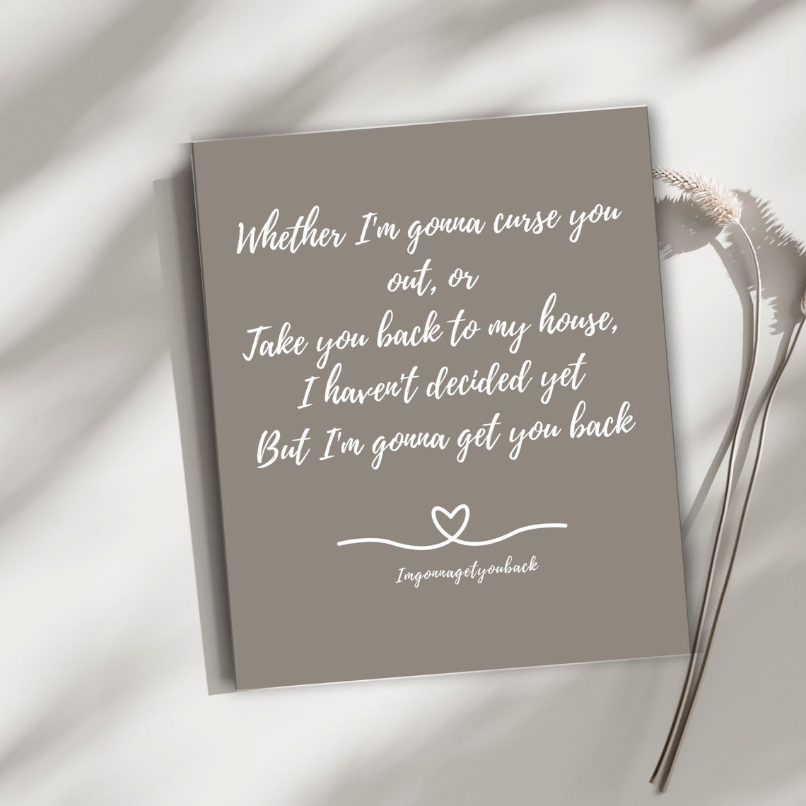 TTPD Quotes Cards, Lyrics Quotes Cards, Gift for Swiftie, Affirmation ...