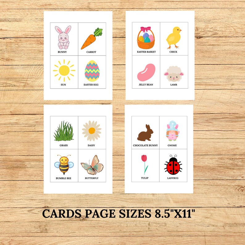 Easter Scavenger Hunt: Picture Card Treasure Hunt Game (digital ...