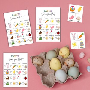Easter Scavenger Hunt: Picture Card Treasure Hunt Game (digital ...