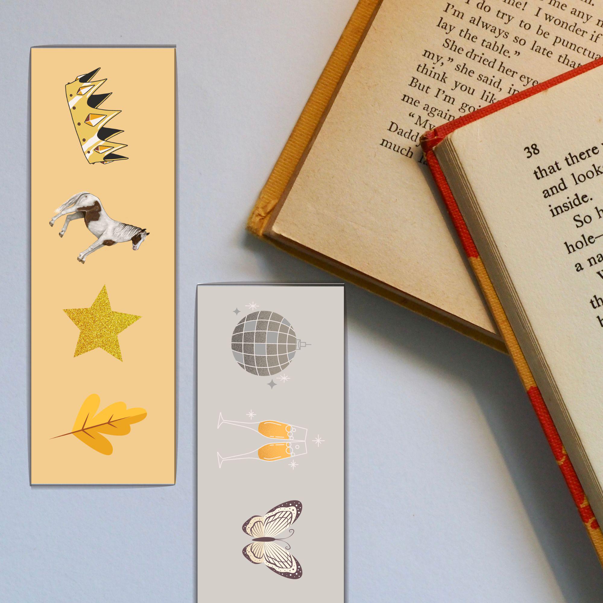 Album Inspired Bookmark Set, Printable Cute Bookmark Set, Gift for ...