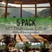 Virtual Background Treehouse Office HD Five Pack | Backdrop for Zoom ...