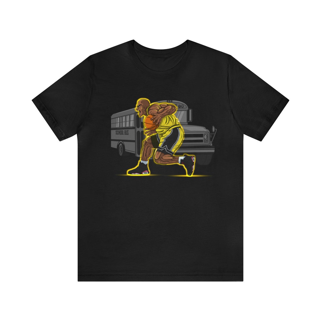 Basketball T-shirt Front and Back, Slam Dunk T-shirt, Bus Driver ...
