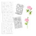 Radiant Roses Clear Stamps, Outline Cutting Dies and Layering Stencils ...