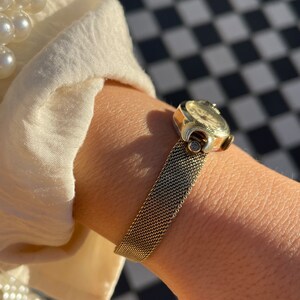 Rare Vintage 1930s/40s Art Deco Rhinestone Manual Wind up 20 Microns ...