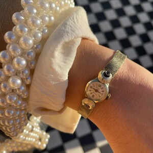 Rare Vintage 1930s/40s Art Deco Rhinestone Manual Wind up 20 Microns ...