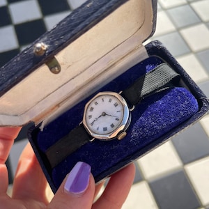 Very Rare Vintage Antique 1940s Solid Sterling 925 Silver Wind up ...