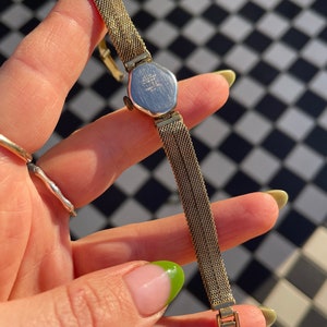 Rare Vintage 1930s/40s Art Deco Rhinestone Manual Wind up 20 Microns ...