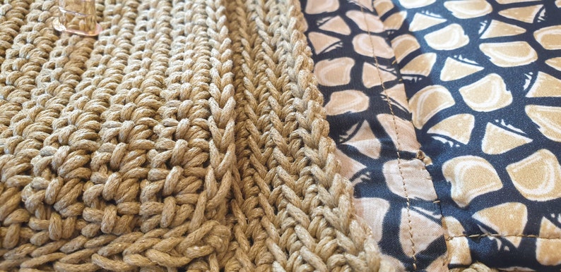 Crochet Leather Shoulder Bag, Crochet Vegan Leather Shoulder Bag ...