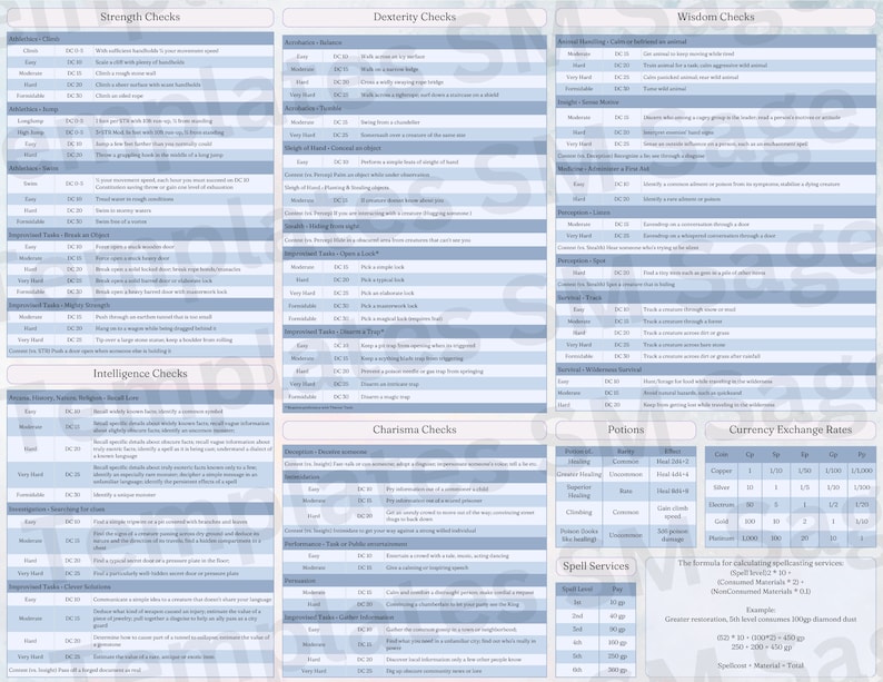 Downloadable D&D DM Planner LANDSCAPE | Watercolor Planner | Dungeon Master - Etsy