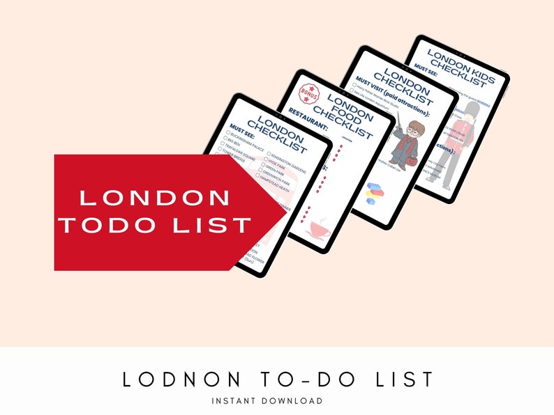 London Kids Bucket List London Travel Itinerary London Checklist London ...