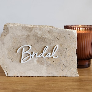 Classic Travertine Stone Table Numbers - Etsy