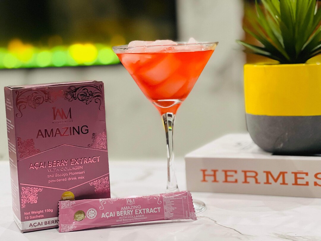Amazing Acai Berry Extract With Collagen and Bacopa Monnieri by IAM ...