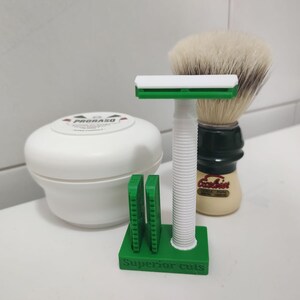3D Printed adjustable Hybrid Double Edge Safety Razor by Superior Cuts ...