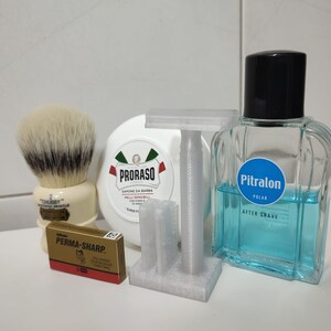 3D Printed adjustable Hybrid Double Edge Safety Razor by Superior Cuts ...