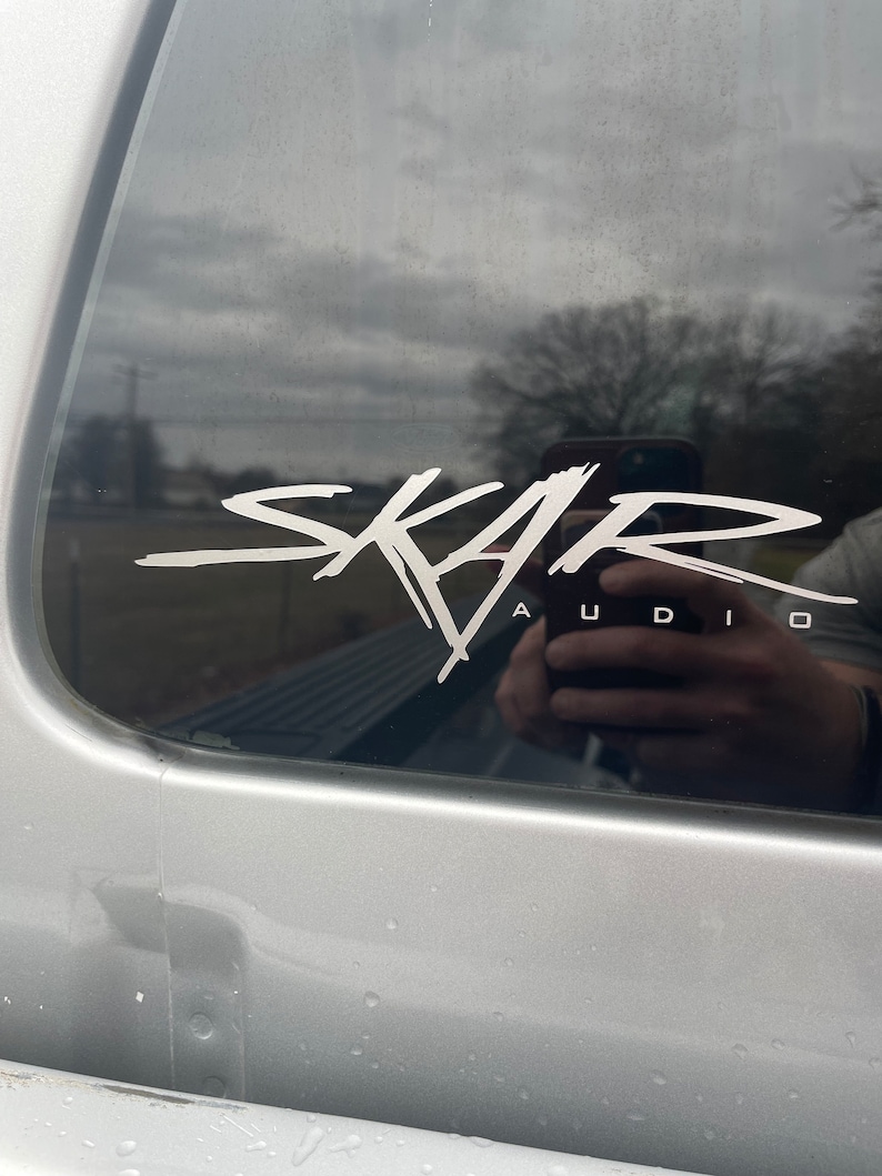 2 SKAR Audio Decals Car Audio Truck SUV Sound Sticker Logo - Etsy