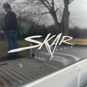 2 SKAR Audio Decals Car Audio Truck SUV Sound Sticker Logo - Etsy