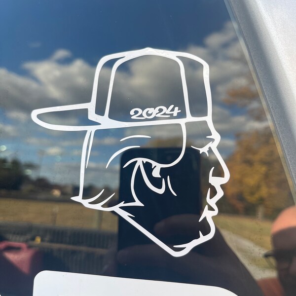 Trump Cowboy Sticker - Etsy