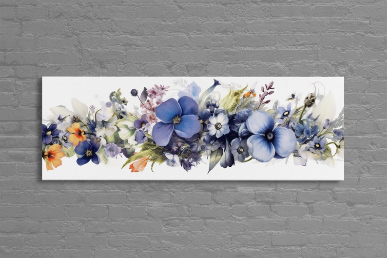 Beautiful Wildflowers Wild Flower Art Watercolor Floral - Etsy