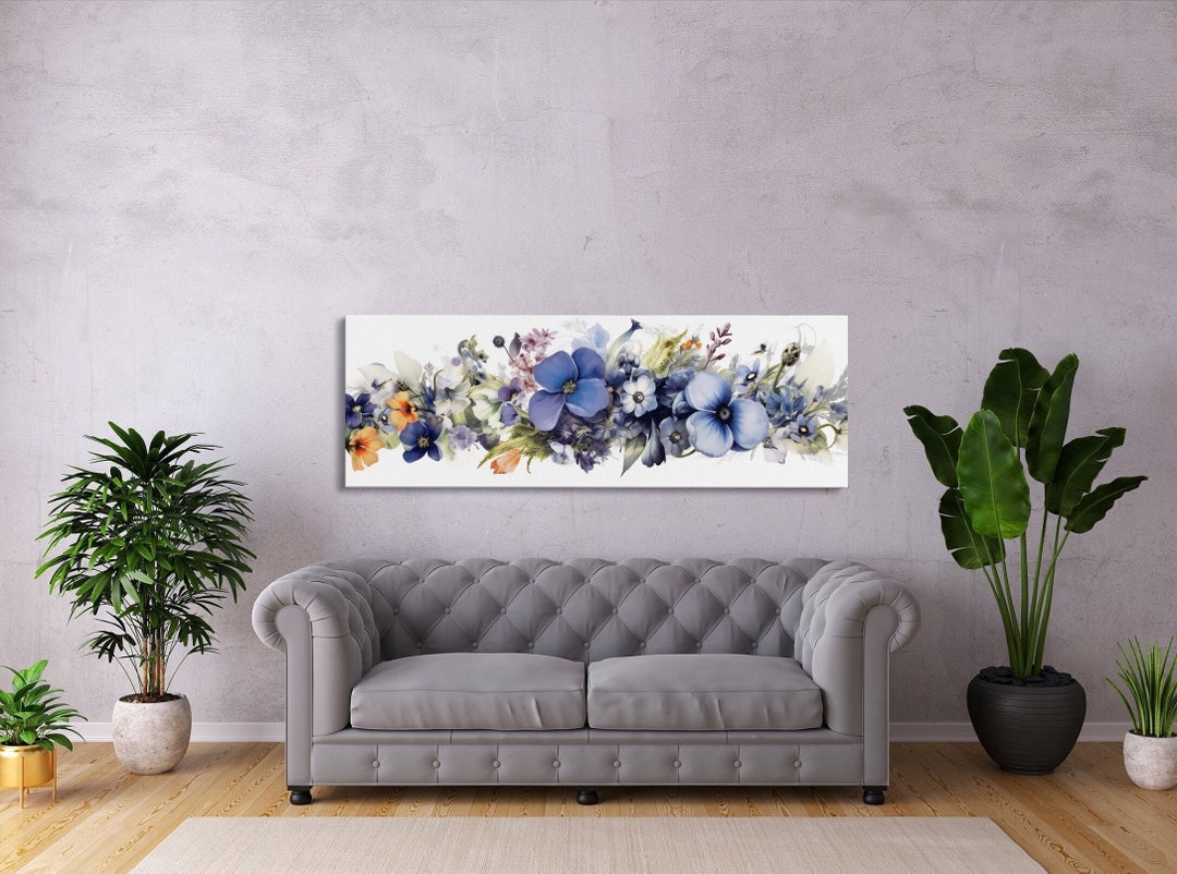 Beautiful Wildflowers Wild Flower Art Watercolor Floral - Etsy