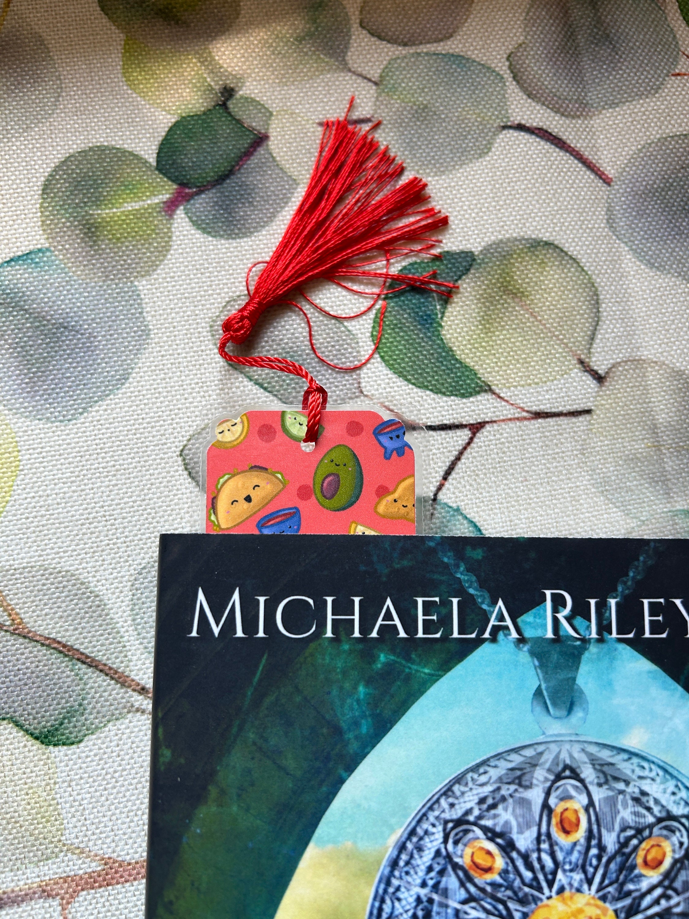 Mexican Food Laminated Bookmark | Kawaii Bookmark, Taco, Avocado ...