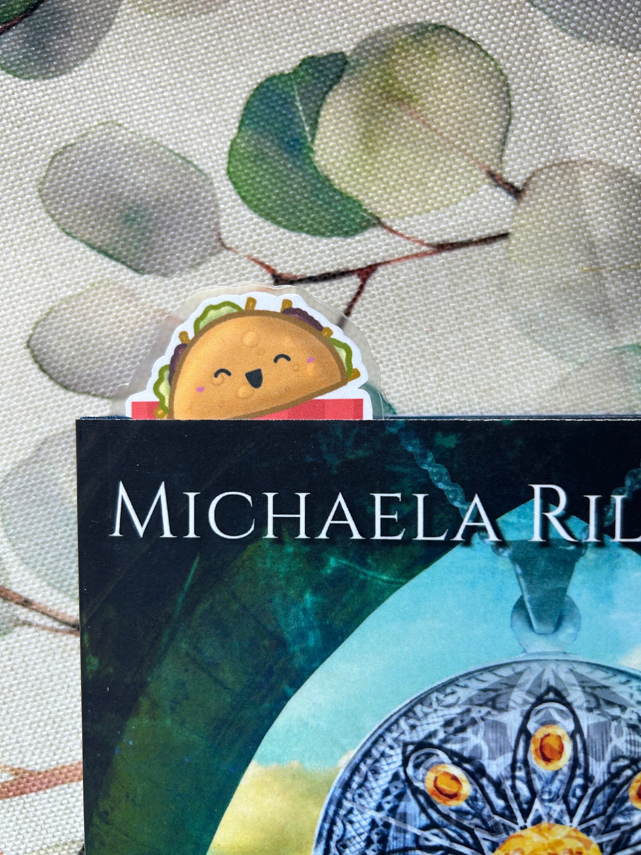 Mexican Food Laminated Bookmark | Kawaii Bookmark, Taco, Avocado ...